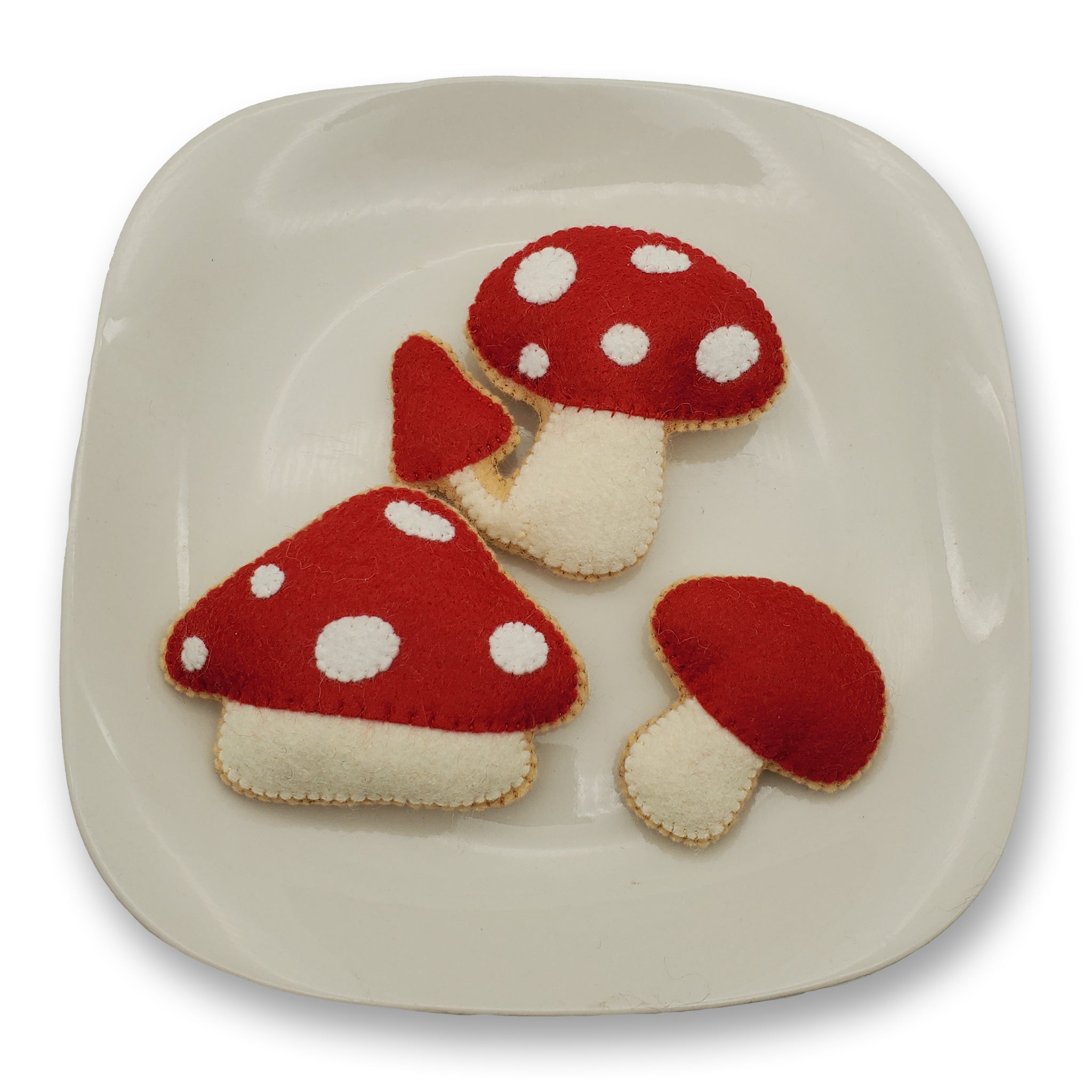 Felt Toadstool Cookies – Winter and Willow Workshop